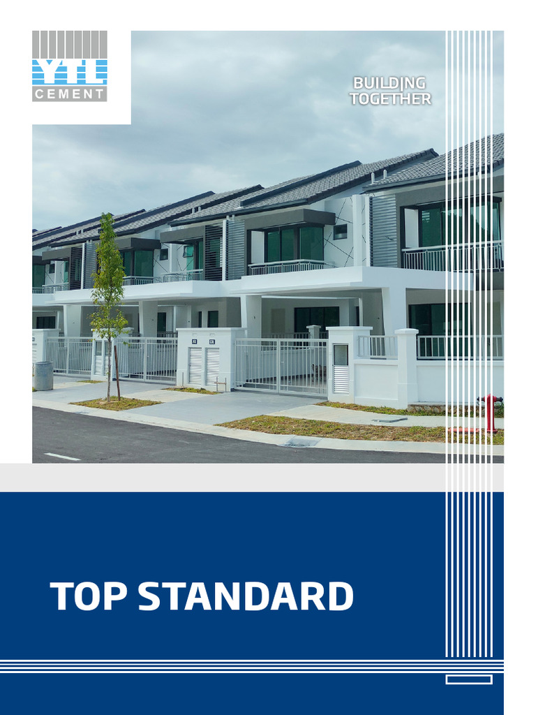 YTL CEMENT TOP STANDARD Rev 01 1c8d6d112c 2 | PDF | Cement | Concrete