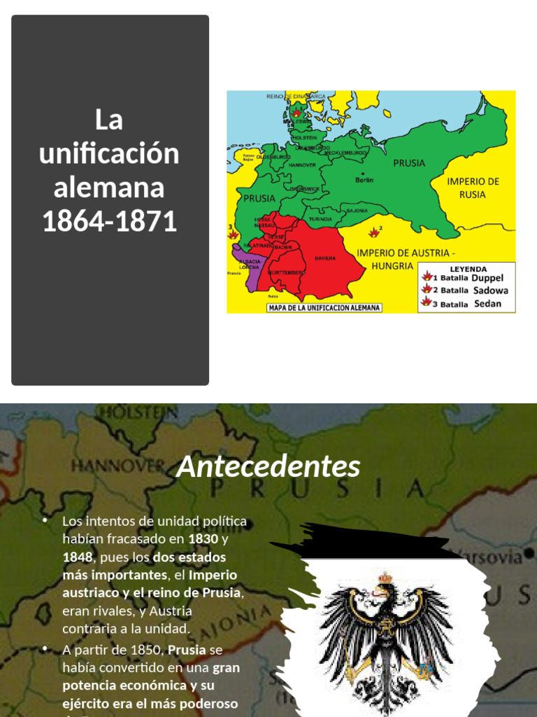Unificación Alemana | PDF | Prusia | Reino de prusia