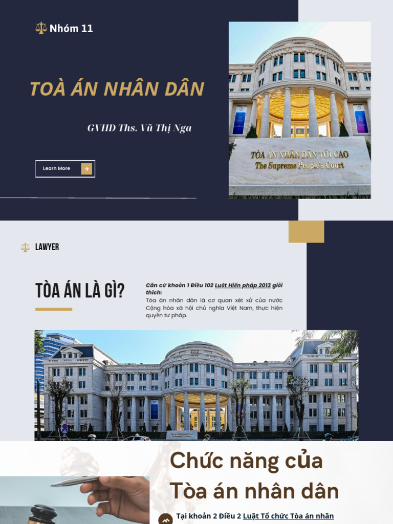 Tòa Án Nhân Dân | PDF