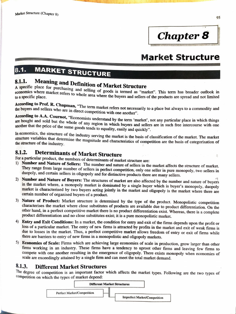 Market Structure | PDF