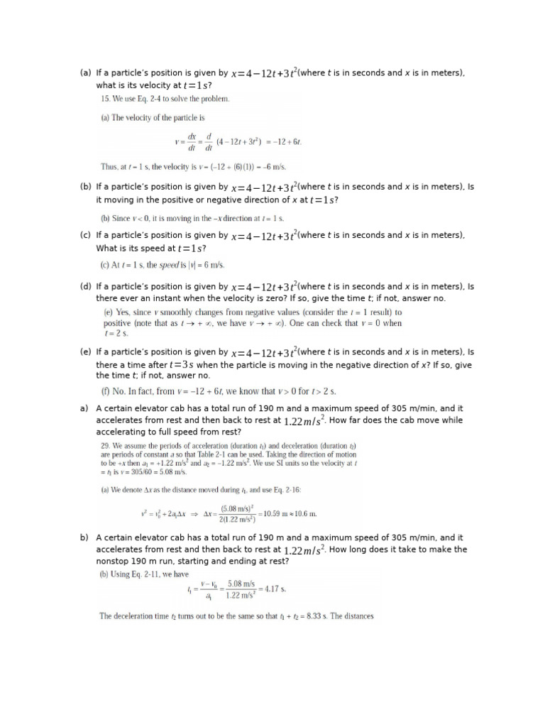 Quiz 3 Sol | PDF