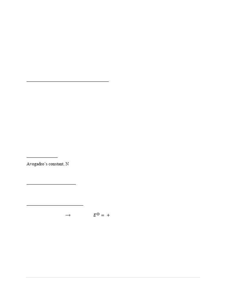 CHE 1000 Test 2 Jere | PDF | Reaction Rate | Redox