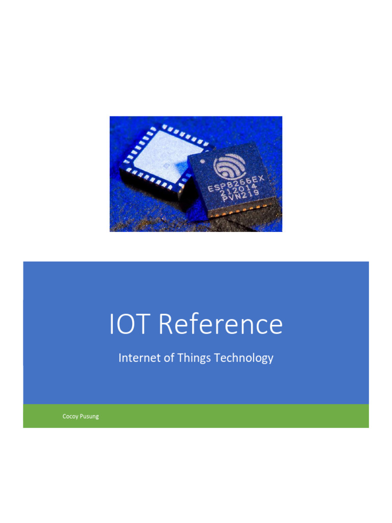 IOT Reference: Internet of Things Technology | PDF | Wi Fi | Arduino