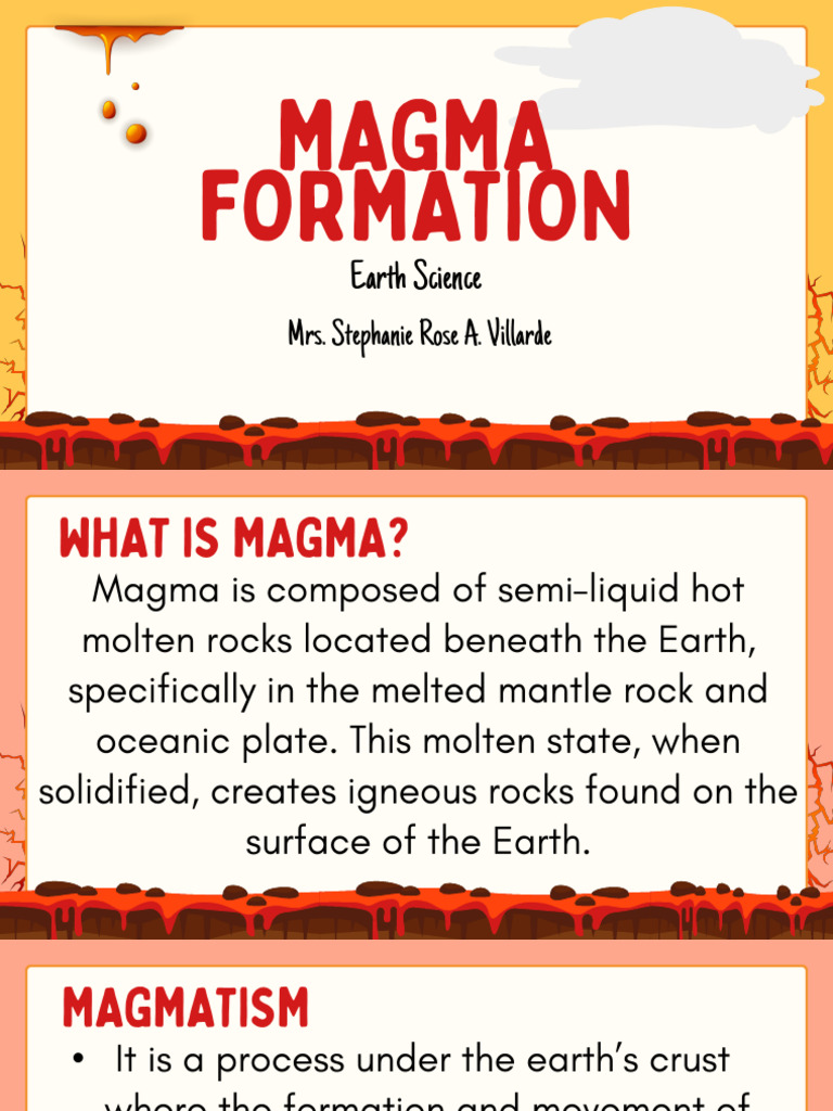 Magma Formation | PDF