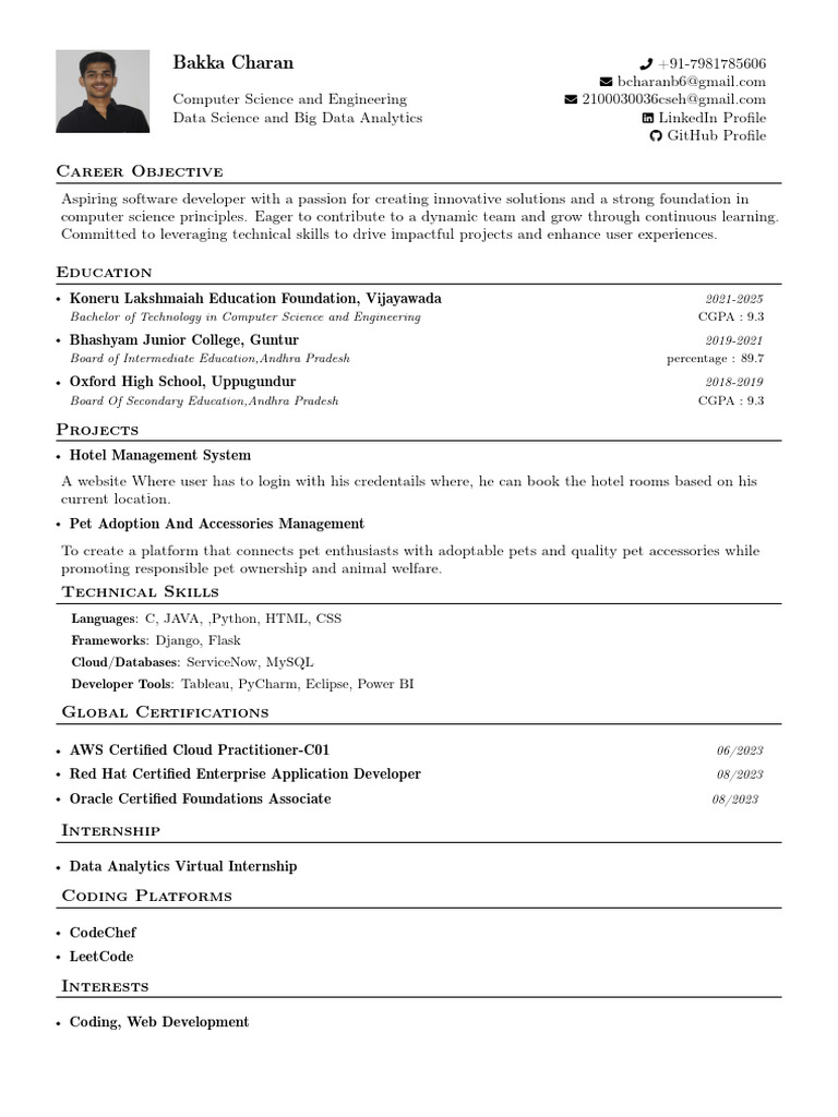 Abhi Resume | PDF | Cloud Computing | Computing