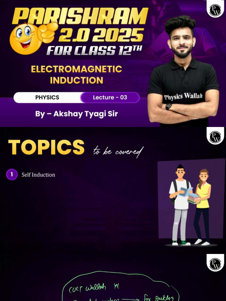 Electromagnetic Induction | PDF