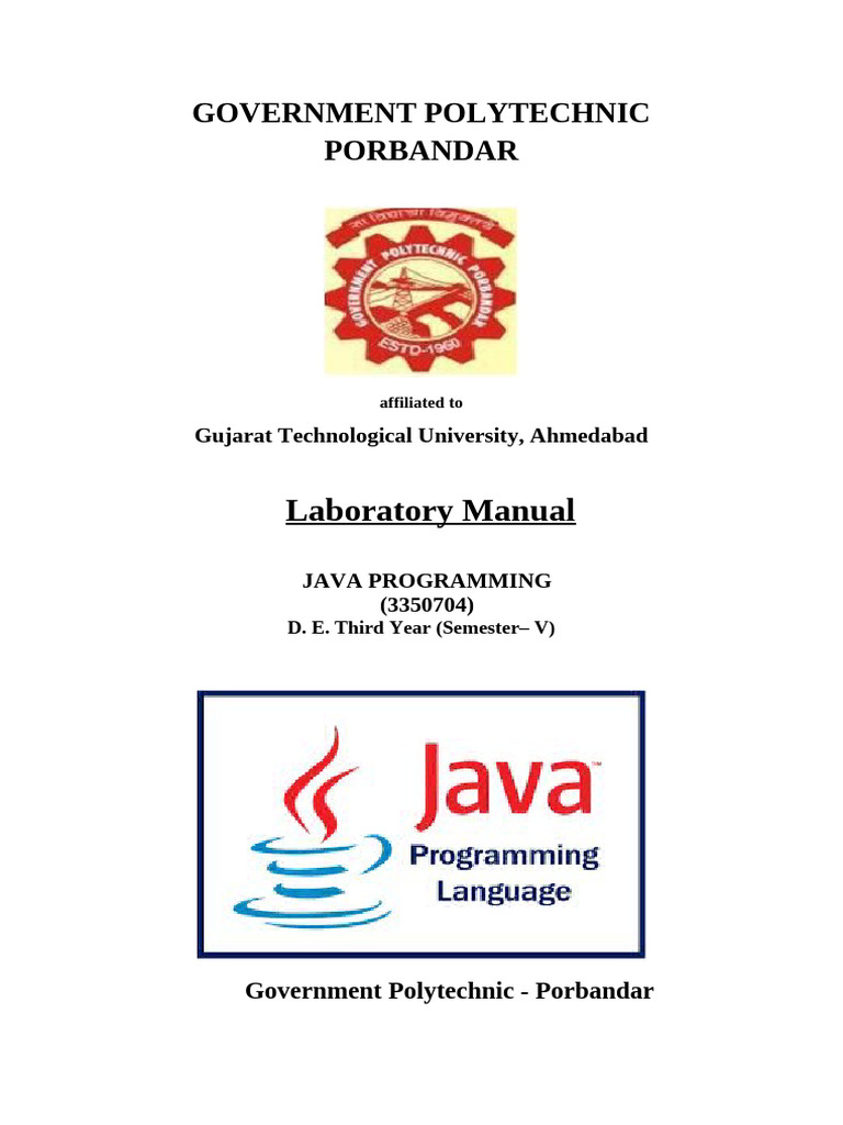 JAVA Lab_Manual | PDF | Method (Computer Programming) | Class (Computer ... JAVA Lab_Manual | PDF | Method (Computer Programming) | Class (Computer ...
