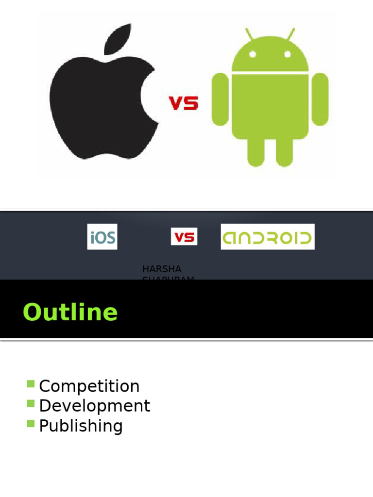 Android Vs IOS Presentation | PDF | Ios | Android (Operating System)