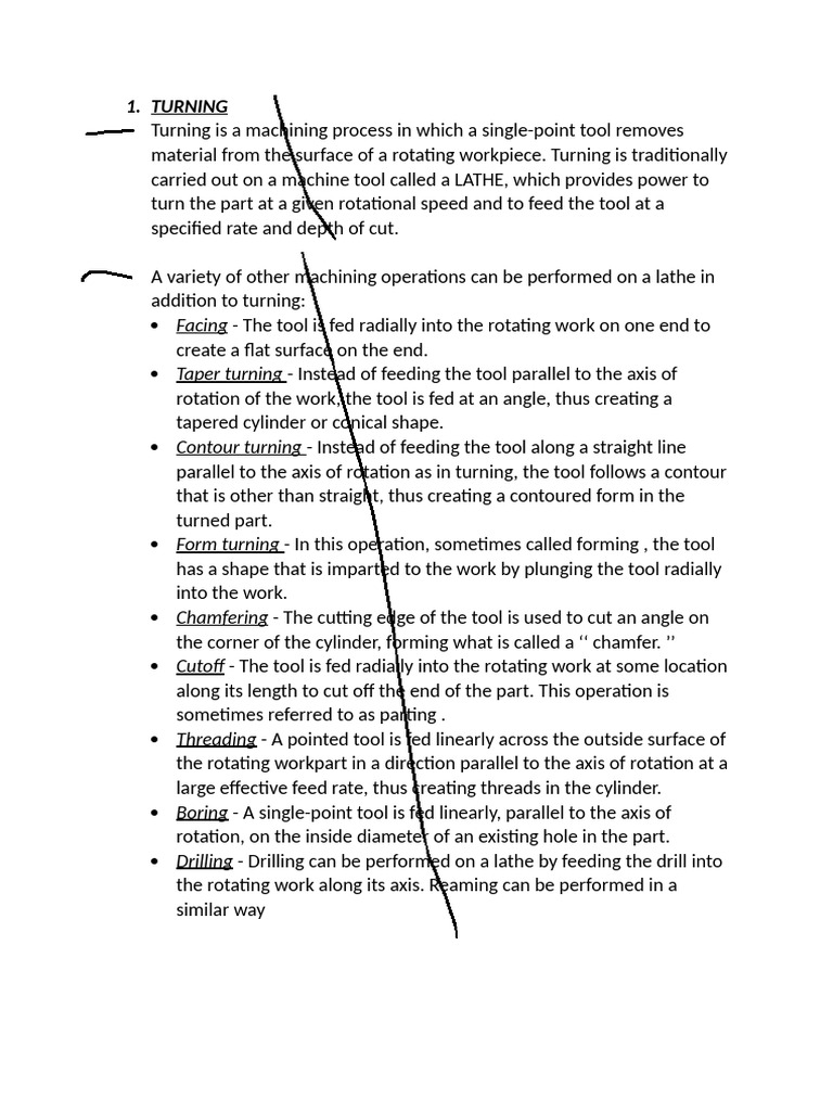 Manufacturing Process Notes | PDF | Welding | Construction