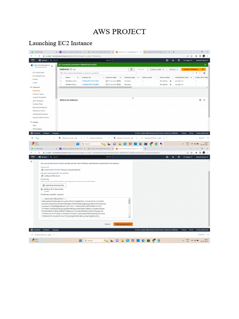 AWS EC2 & Serverless Guide | PDF