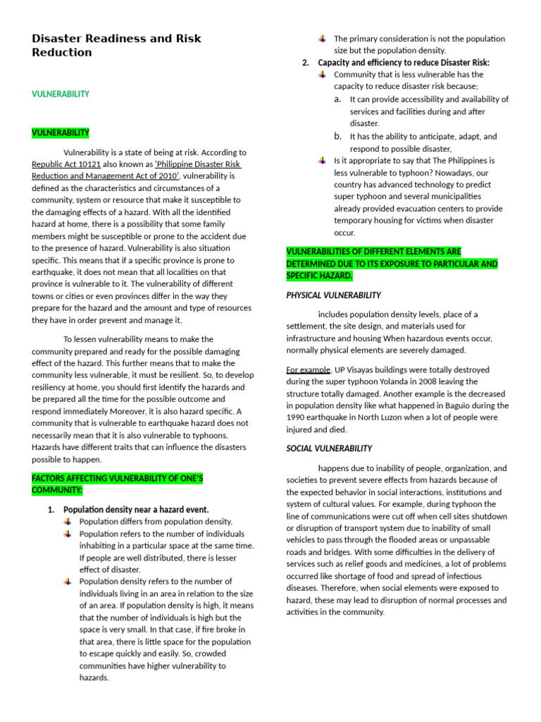 Disaster Readiness and Risk Reduction REVIEWER | PDF | Fires | Combustion