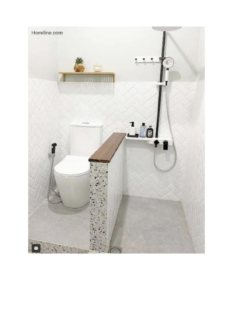 Kamar Mandi Nuansa Putih | PDF