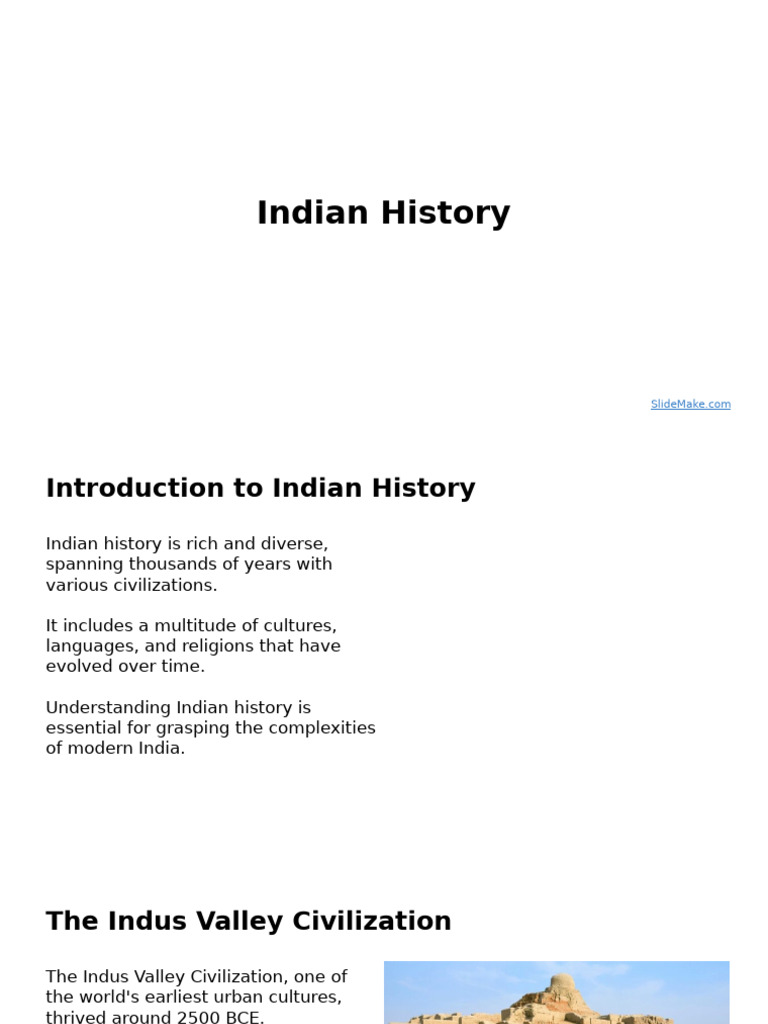 Indian History | PDF | South Asia | Asia