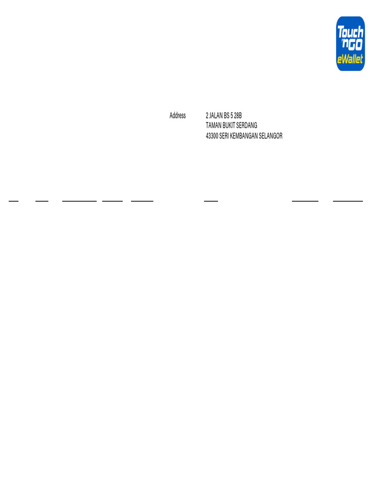 TNG Wallet Transaction History | PDF | Banking Technology | Payments