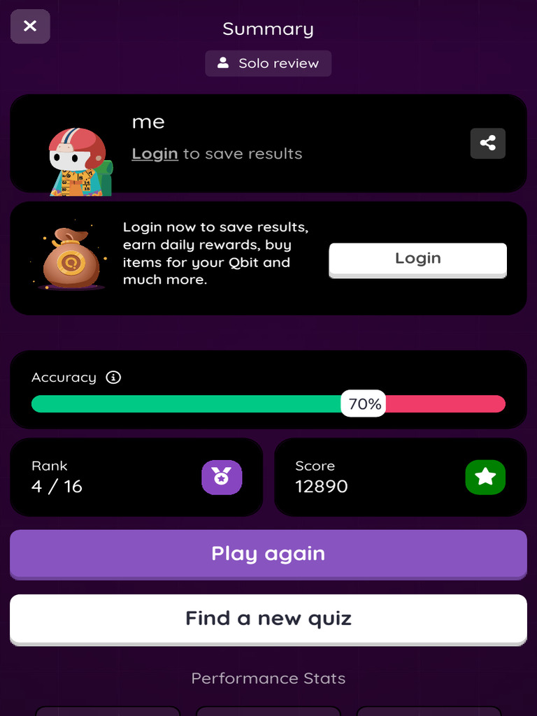 Quiz Engagement and Rewards | PDF