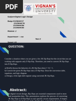 JK to D Flip Flop Conversion Guide | PDF