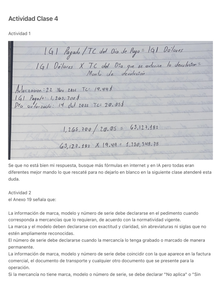 Actividad Clase 4 | PDF