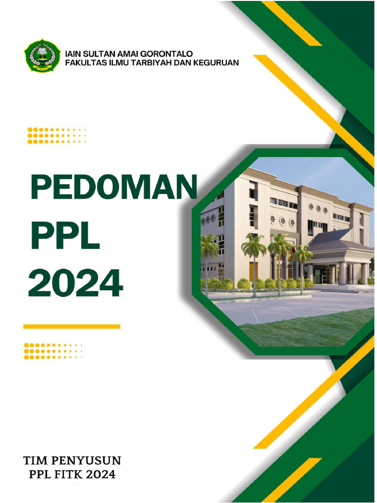 Panduan PPL FITK IAIN Gorontalo 2024 | PDF