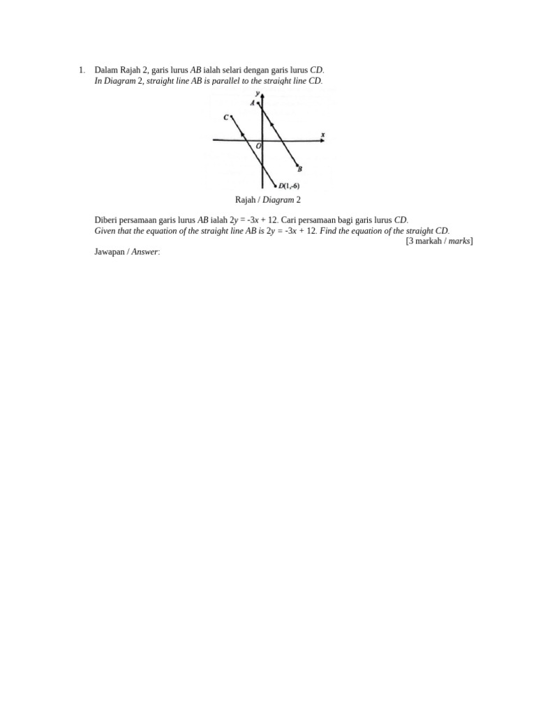 Straight Line | PDF