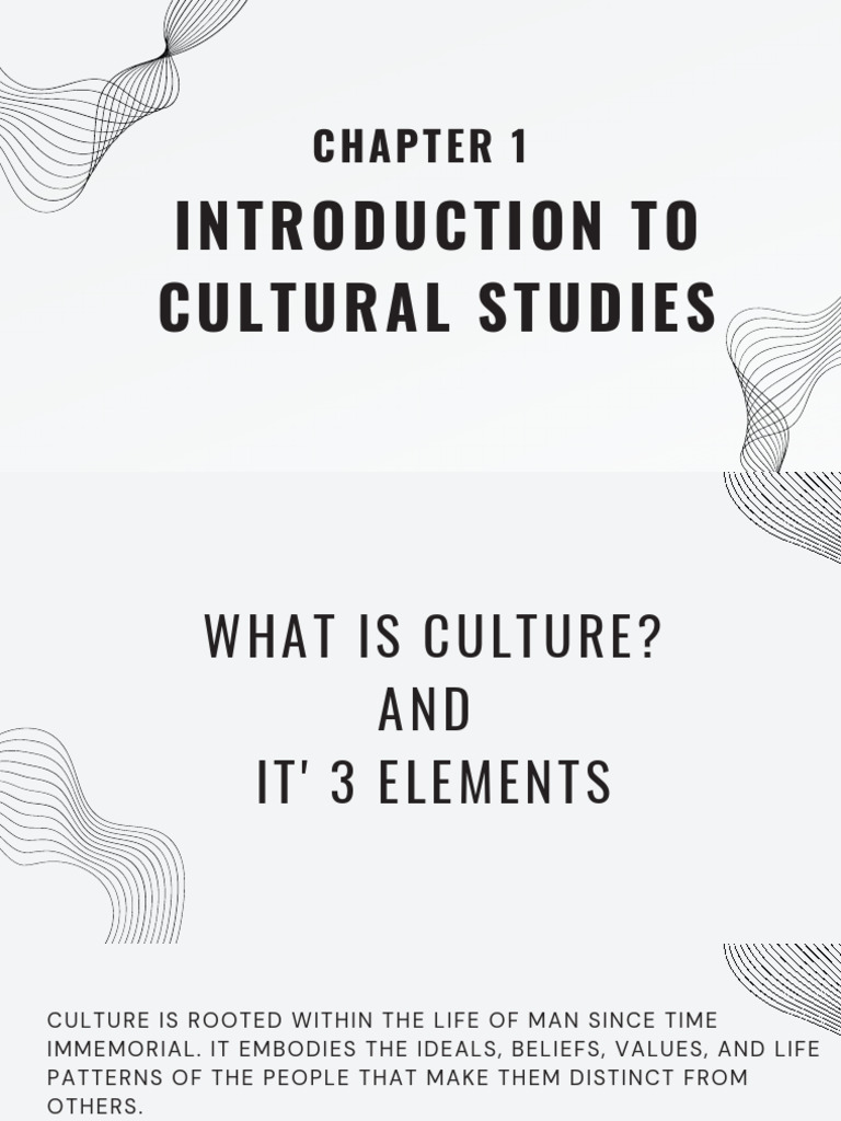 Introduction to Cultural Studies | PDF | Liberal Arts Education ...
