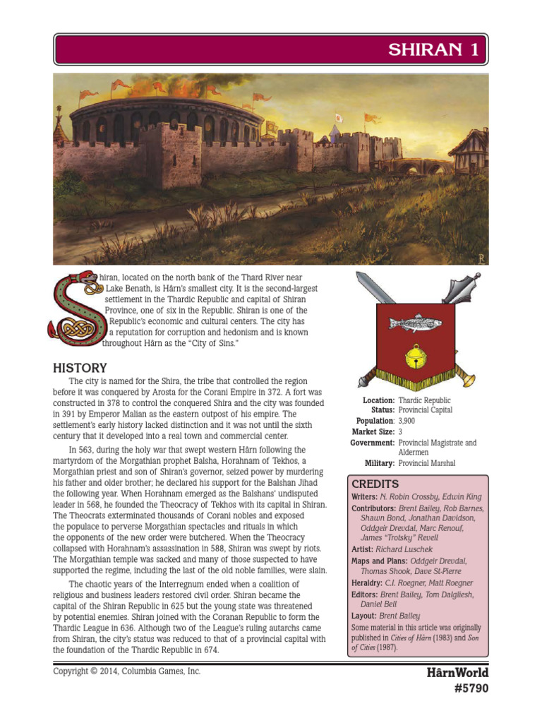 Shiran: The City of Sins | PDF