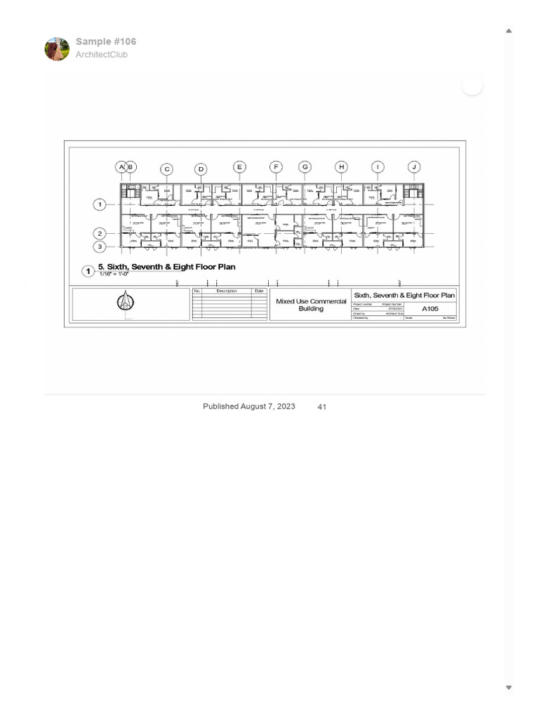 Convert PDF To DWG Floor Plans, Working Drawings, Sections, Elevation | PDF
