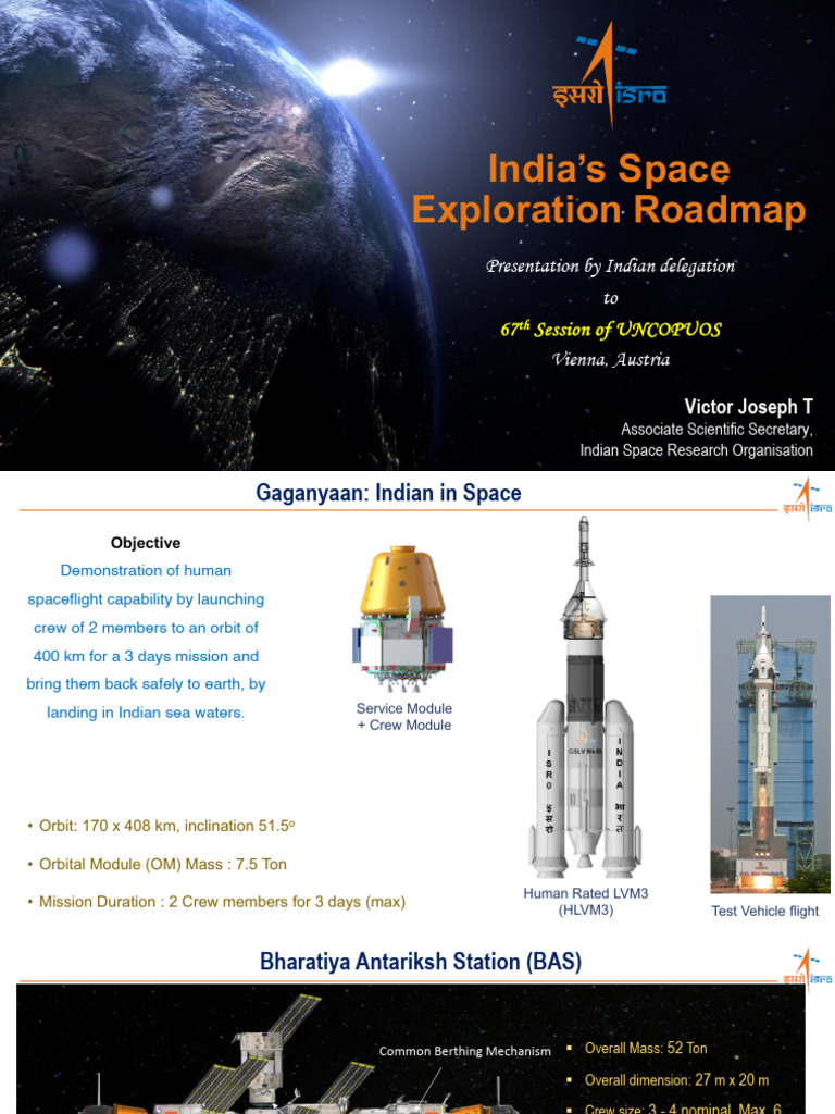 India's Space Exploration Roadmap | PDF | Launch Vehicle | Astronomy