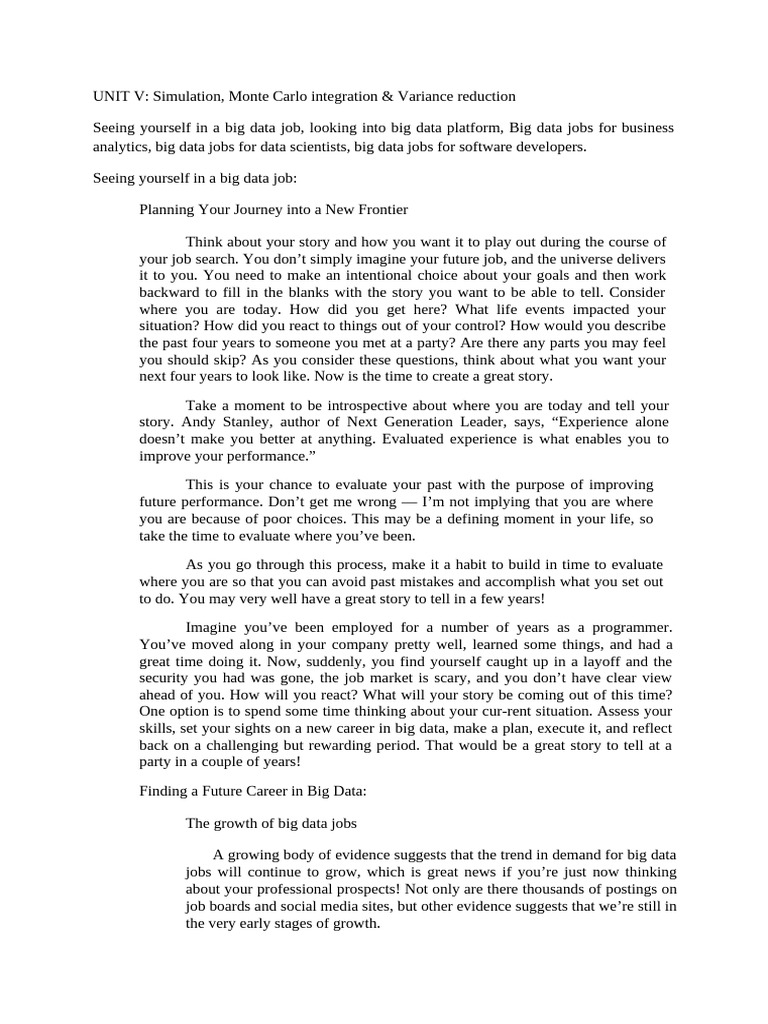 FDA UNIT V | PDF | Big Data | Data Analysis