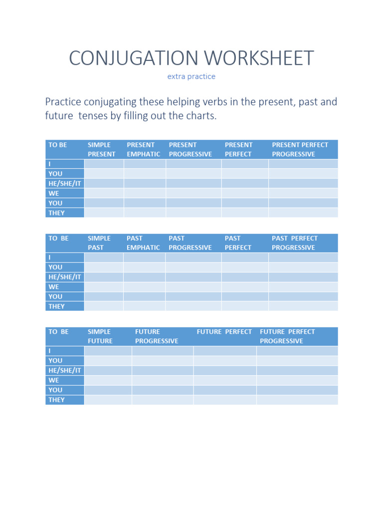 Conjugation 2 | PDF | Language Arts & Discipline