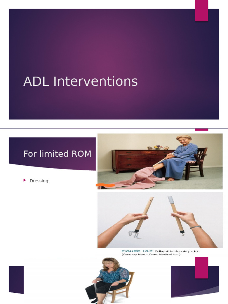 ADL Interventions | PDF