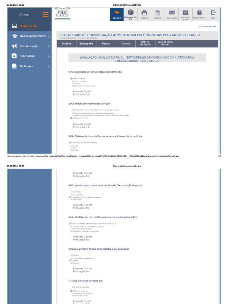 Estratégias de Comunicação Aumentativa Preconizadas Pelo Modelo Teacch ...