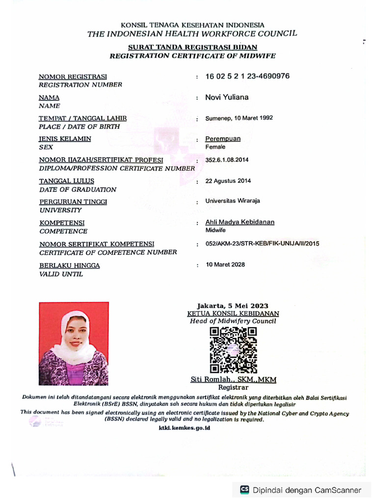 Persyaratan Novi | PDF