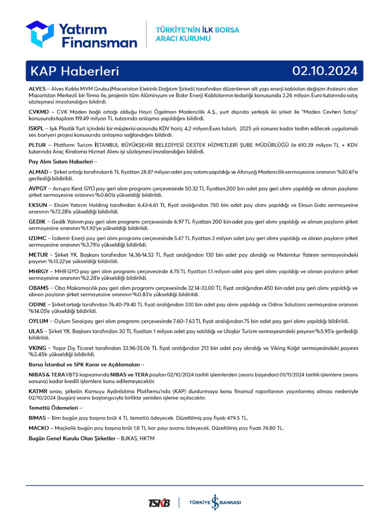 2024 10 02 Kap | PDF