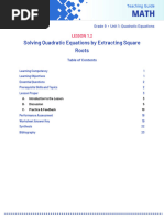 Quarter 1-Module 2: Mathematics | PDF | Quadratic Equation | Equations