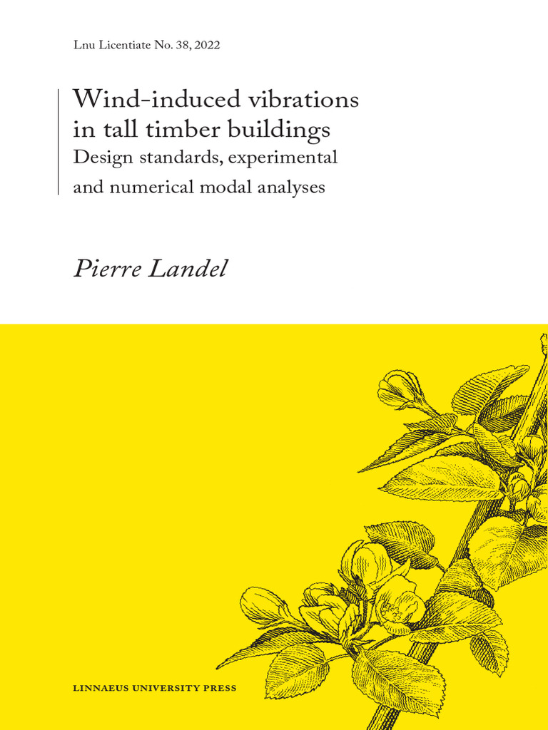 Landel2022 - Wind-Induced Vibrations in Tall Timber Buildings | PDF