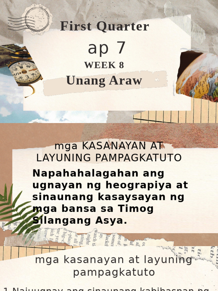 Ap7 Quarter 1 Week 8 SD | PDF