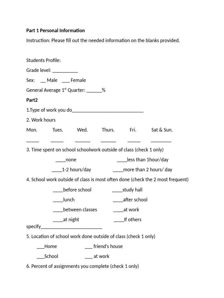 Instruments For Pr2 | PDF