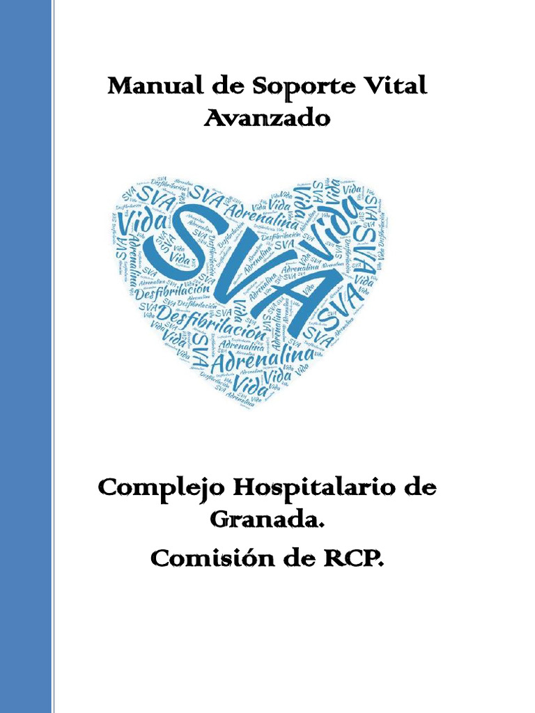 Libro SVA | PDF | Reanimación cardiopulmonar | Paro cardíaco