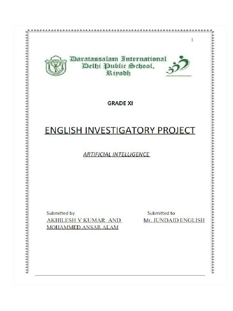 English Project | PDF