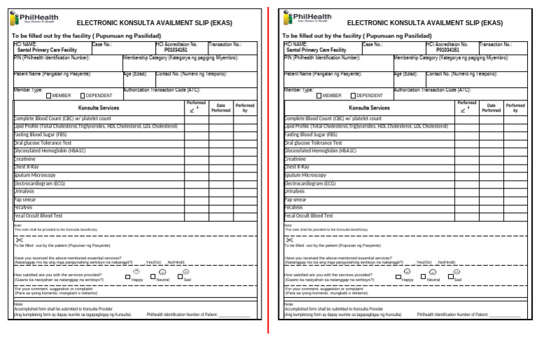 EKAS - New Form | PDF | Glycated Hemoglobin | Cholesterol
