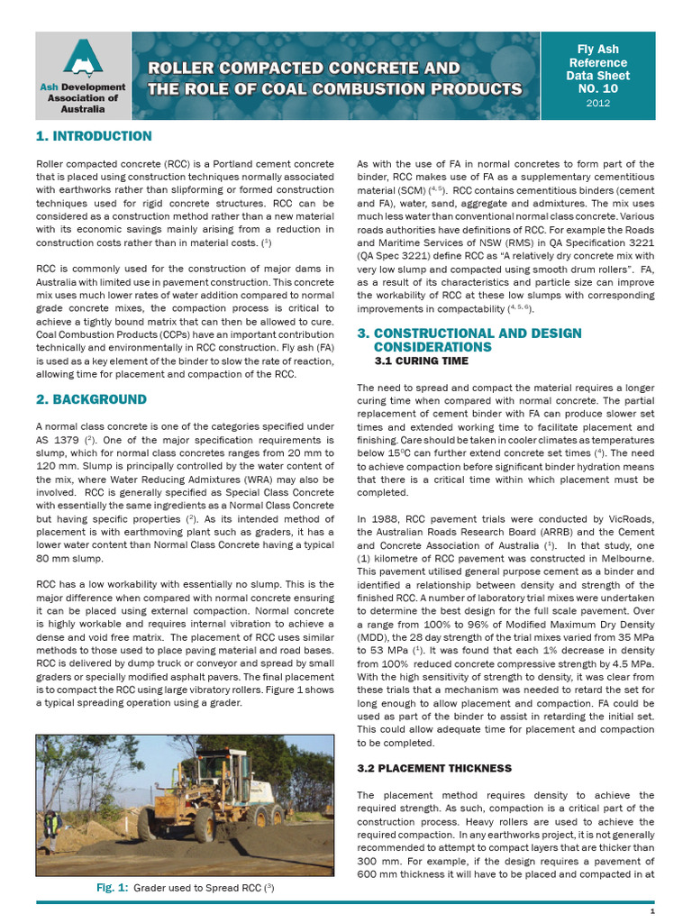 Adaa-Ref Data Sheet 10 | PDF | Concrete | Cement