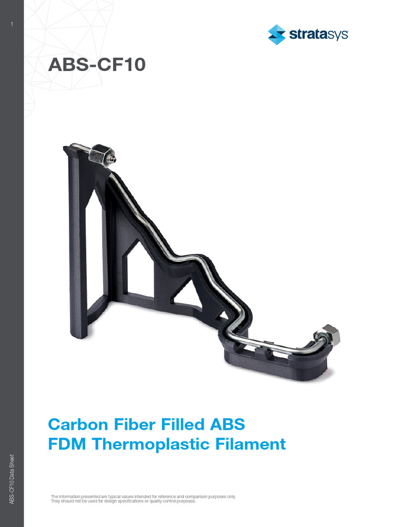 Abs Cf10 en A4 Data Sheet | PDF | Strength Of Materials | Yield ...