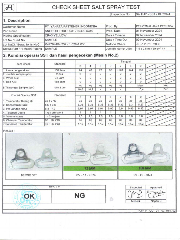 SST Anchor Through 730409-5310 | PDF