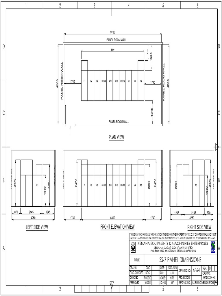 DN - 6864 SS-7 PANEL DIMENSIONS-Layout1 | PDF