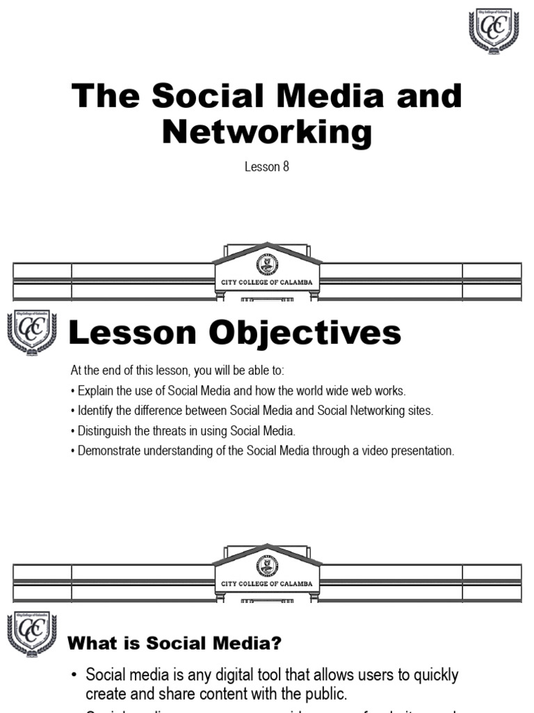 Midterm Ite101 Lesson 8 2 | PDF | Social Media | Popular Culture ...