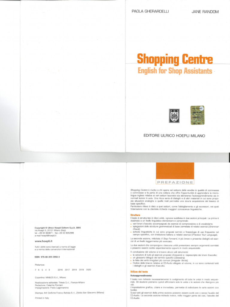 Shopping Centre - Libro | PDF