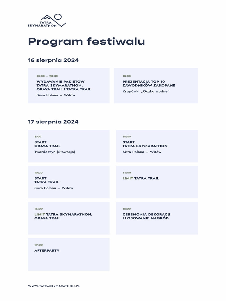 TSM Program 2024 | PDF