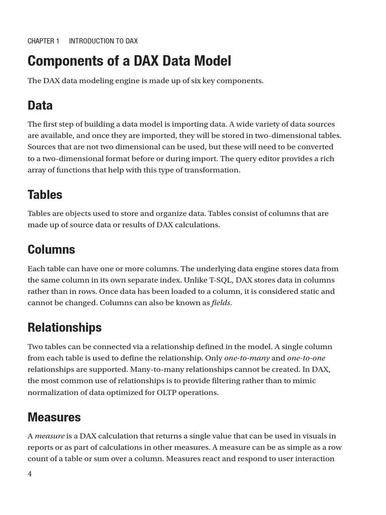 Beginning DAX With Power BI The SQL Pro's Guide To Better Business ...