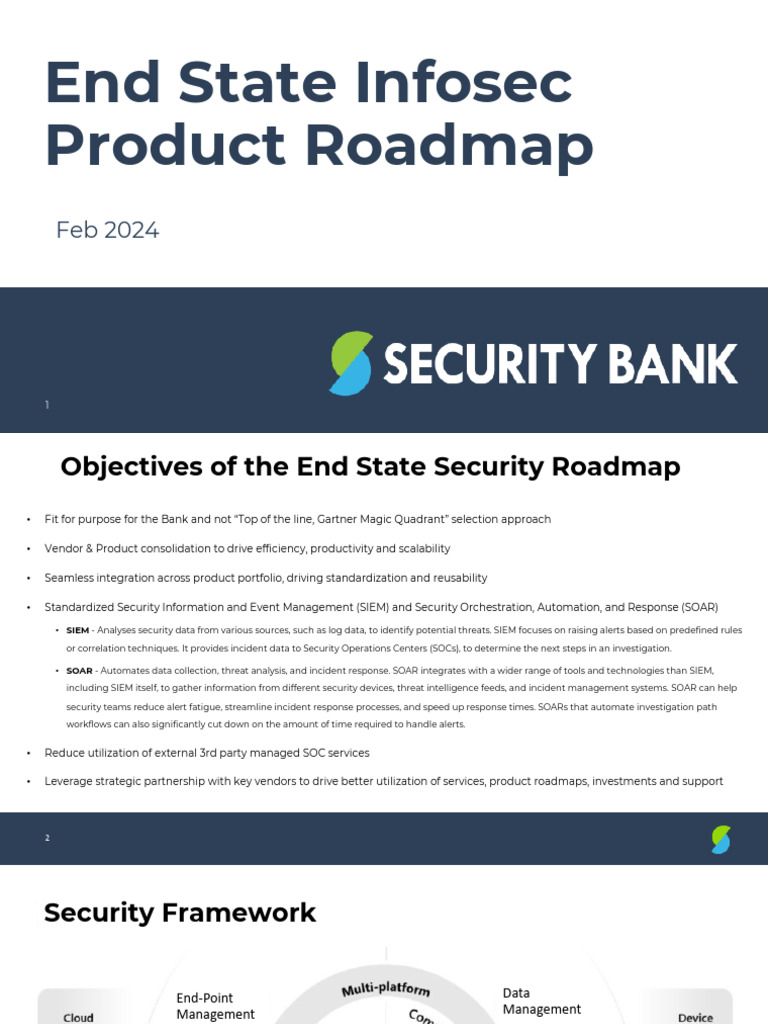 Infosec Product Roadmap 2024 v2 | PDF | Computer Security | Security