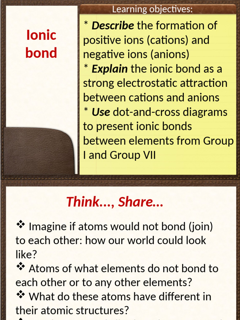 Ionic_bonds1 | PDF | Ion | Ionic Bonding